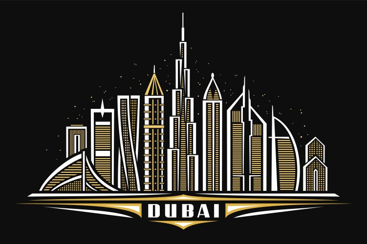 Dubai Outline Vector Images (over 1,400)