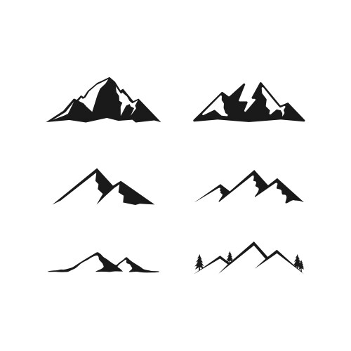 Mountain Royalty Free Vector Image - VectorStock