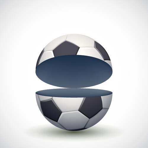Half Soccer Ball Vector Images (over 410)