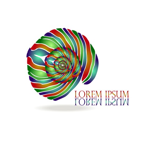 Nature shell icon cartoon style Royalty Free Vector Image