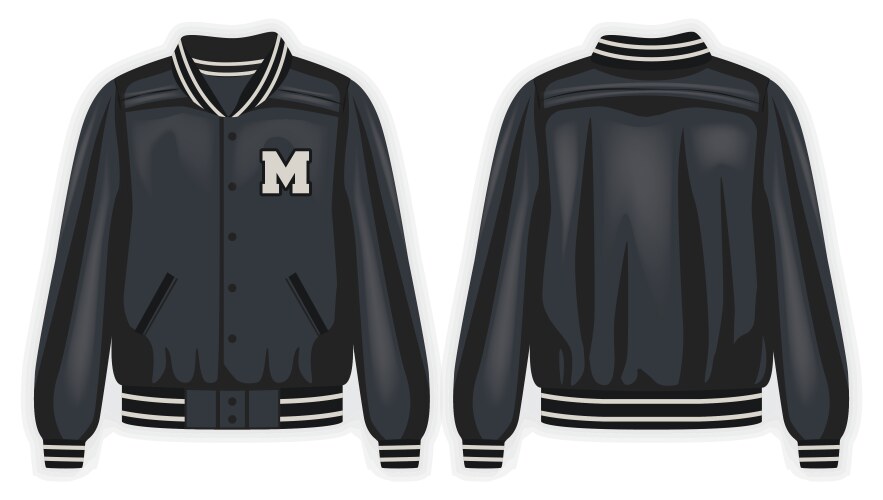 Varsity Jacket Template Vector Images (over 530)