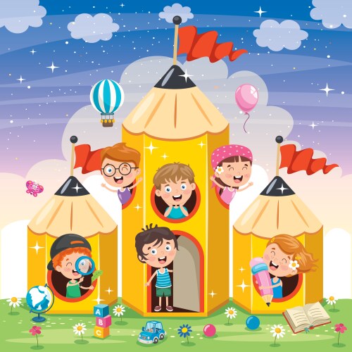Children education Royalty Free Vector Image - VectorStock