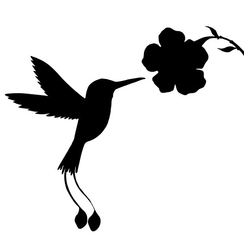 Hummingbird Outline Vector Images (over 2,900)