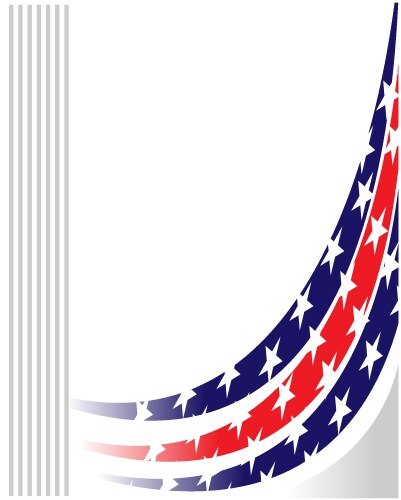 American Flag Corner Border Vector Images (over 270)