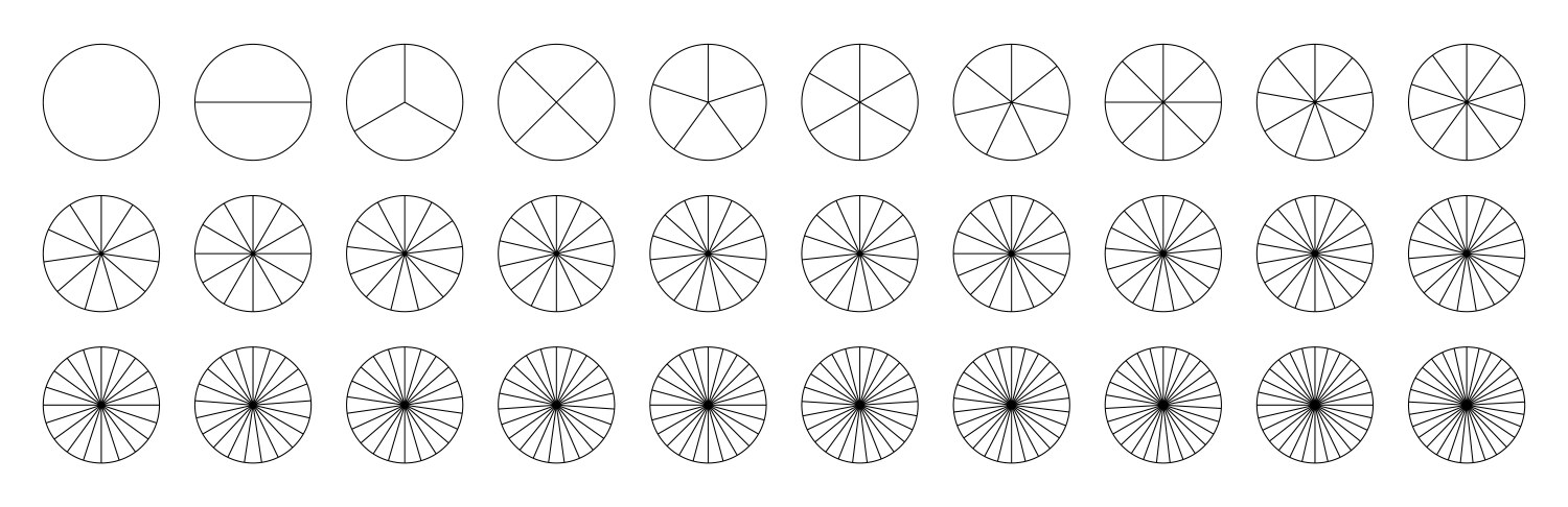 Pie Black and White Vector Images (over 57,000)