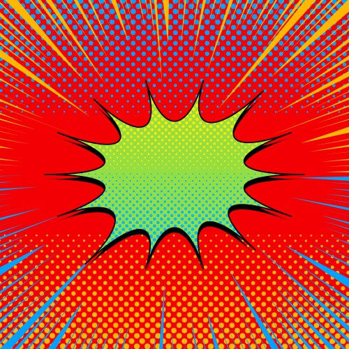 Comic burst and explosive background Royalty Free Vector