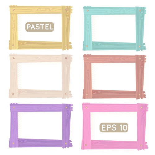 Comic frames in cartoon style decorative Vector Image