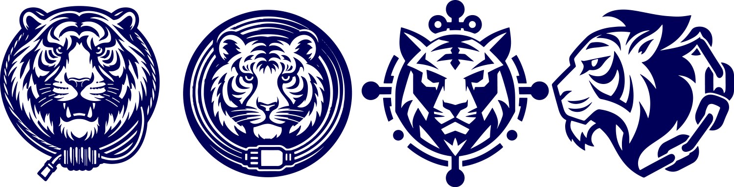 Modern Tiger Logo Vector Images (over 2,900)