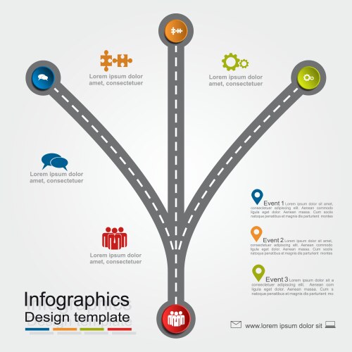 Infographic Path Vector Images (over 9,700)