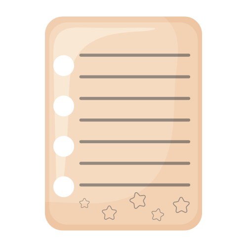 Cartoon Notepad Vector Images (over 9,300)