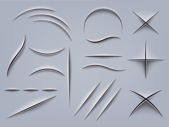 Claw Rip Vector Images (over 1,000)