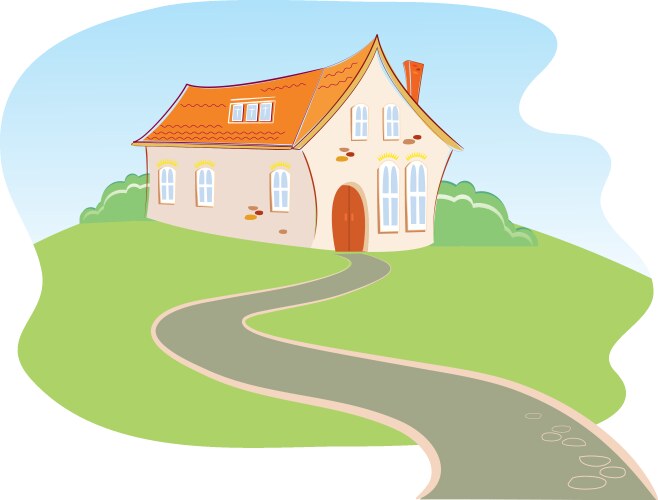 Cartoon Home Path Vector Images (over 1,700)