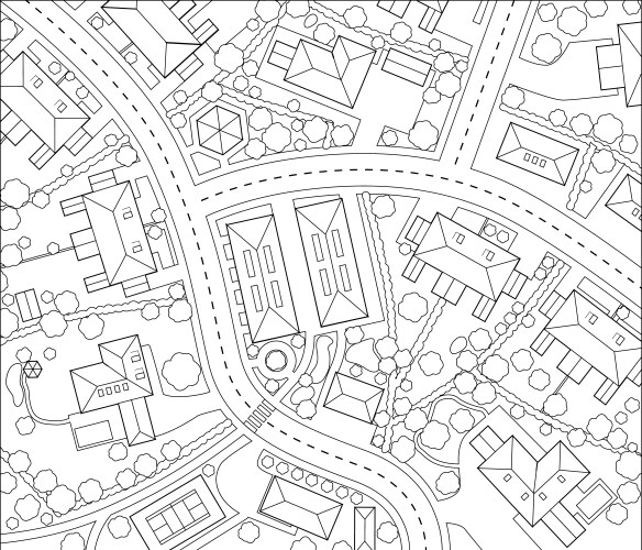Neighborhood Vector Images (over 21,000)