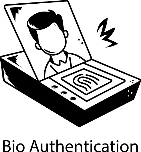 Biometric Authentication Vector Images (over 10,000)