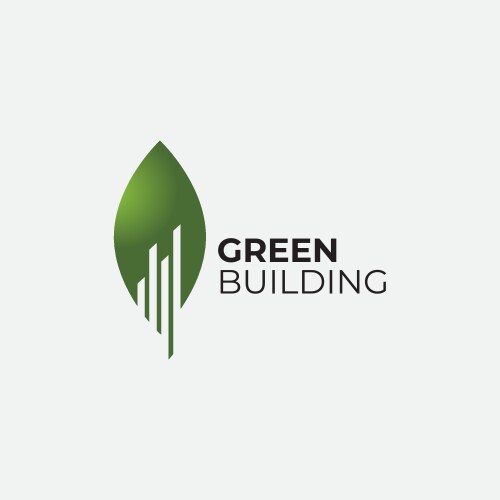 Building construction logo Royalty Free Vector Image