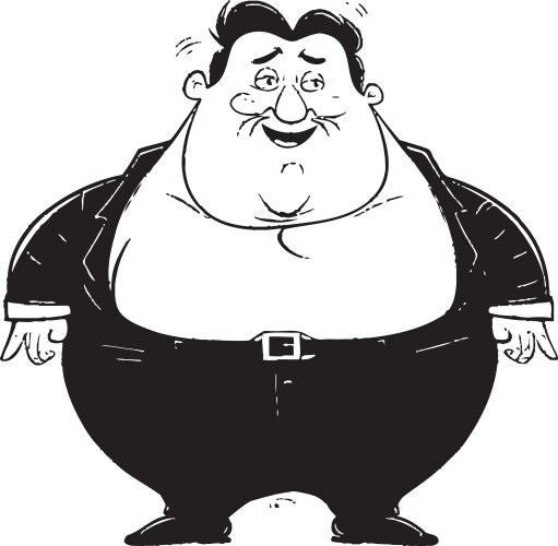 Fat Man Vector Images (over 13,000)