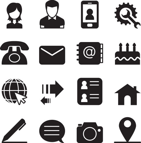 Contact Vector Images (over 470,000)
