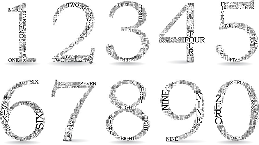 Numbers Vector Images (over 860,000)