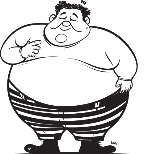 Fat Black Guy Vector Images (over 890)