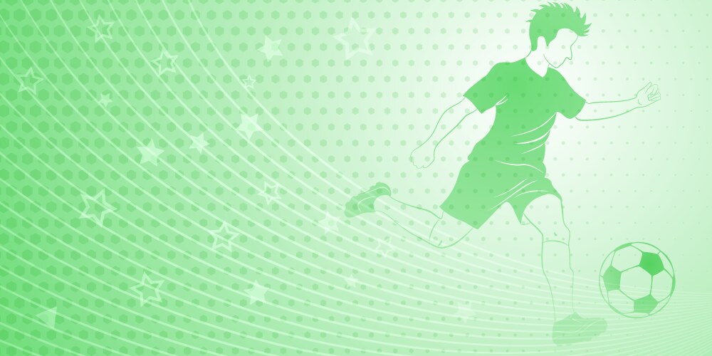 Football themed background Royalty Free Vector Image