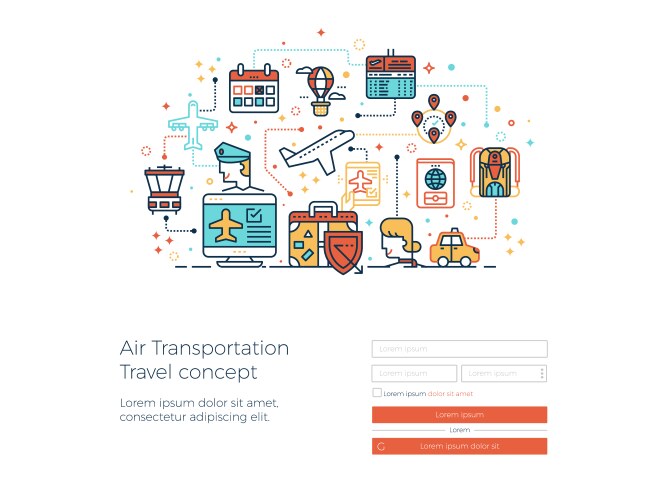 Air Transportation Vector Images (over 150,000)