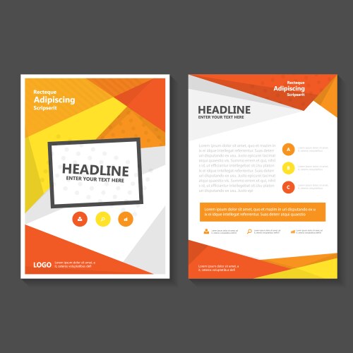 Orange Brochure Vector Images (over 230,000)