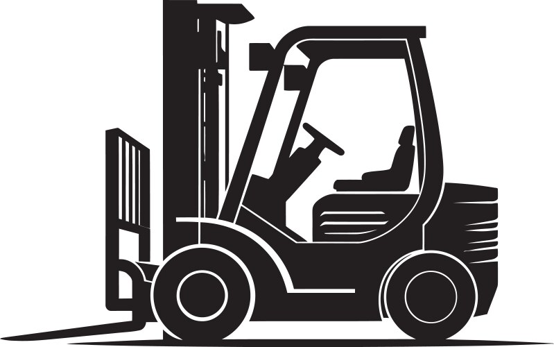 Palletpro iconic forklift design forkliftforce Vector Image