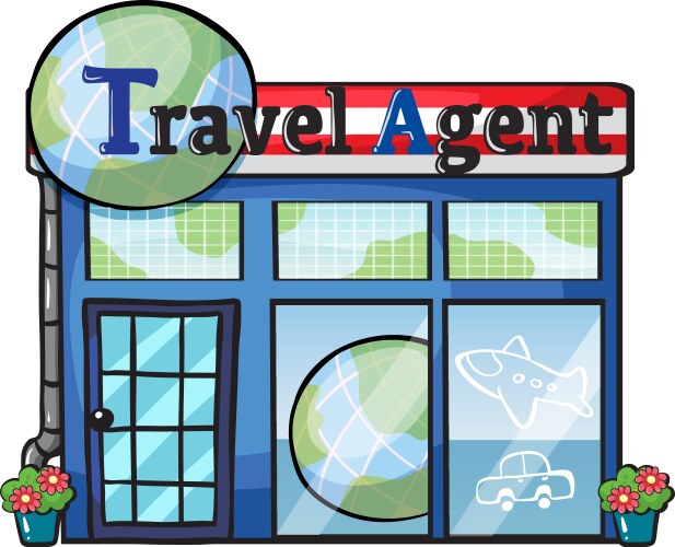 Traveling cartoon set Royalty Free Vector Image
