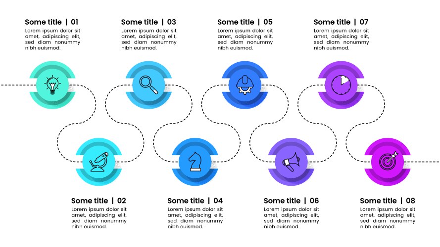 Path Progress Process Infographic Vector Images (over 960)