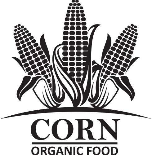 Corn symbol Royalty Free Vector Image - VectorStock