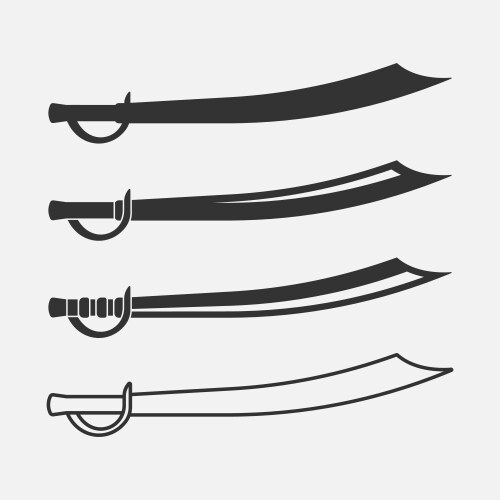 Curved Sword Vector Images (over 870)
