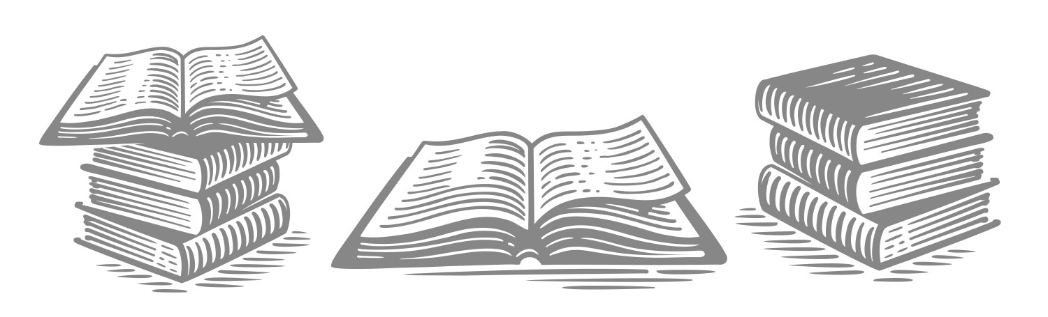 Book set Royalty Free Vector Image - VectorStock