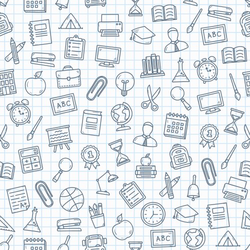 School background Royalty Free Vector Image - VectorStock