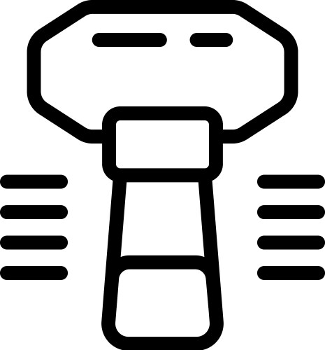 Laser scanning Vector Images & Graphics for Commercial Use | VectorStock