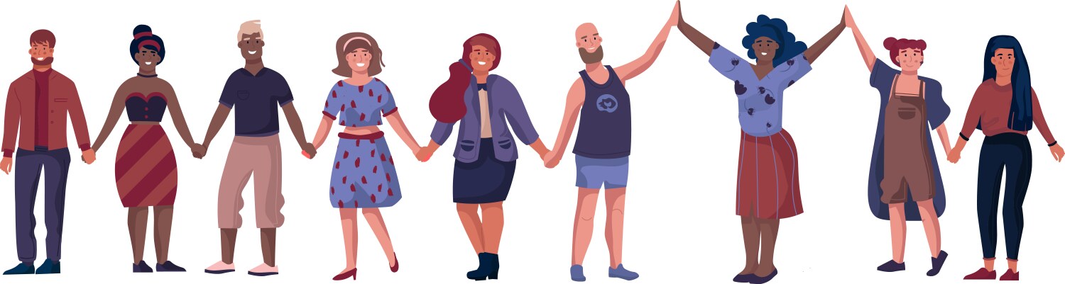 Friends Group Cartoon Vector Images (over 40,000)