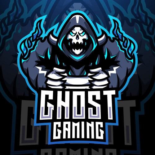 Ghost Gaming Logo Vector Images (over 1,100)