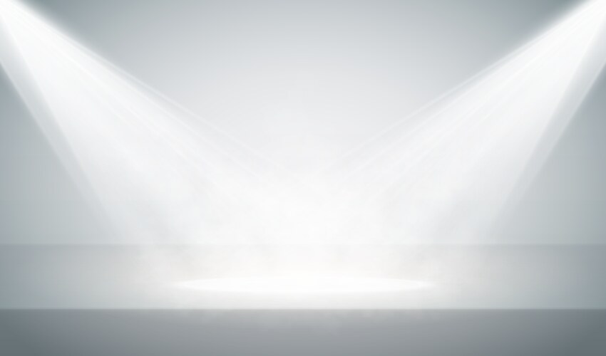 Studio background with spotlight Royalty Free Vector Image