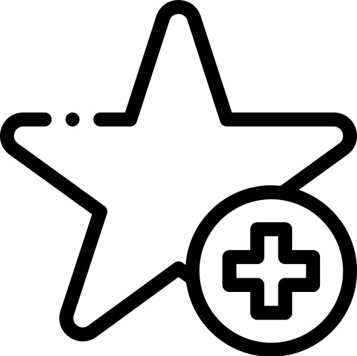 Apartment icon thin linear style design isolated Vector Image