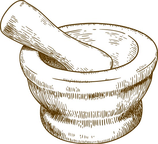 Mortar Royalty Free Vector Image - VectorStock