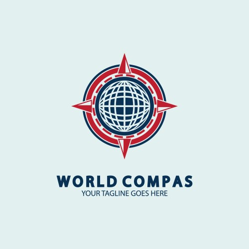 Globe Compass Logo Vector Images (over 3,800)