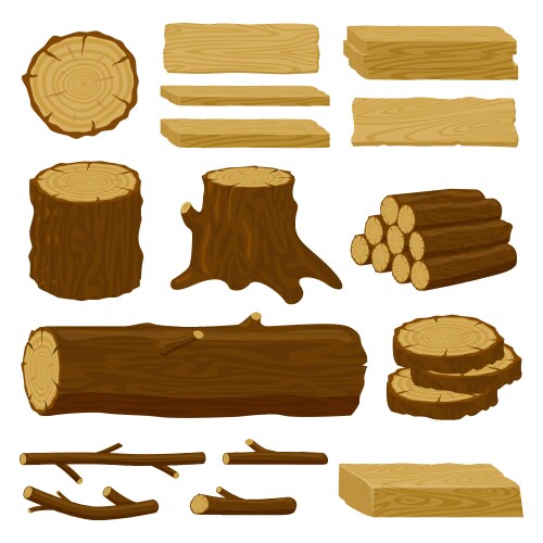 Wood Log Cartoon Vector Images (over 6,200)