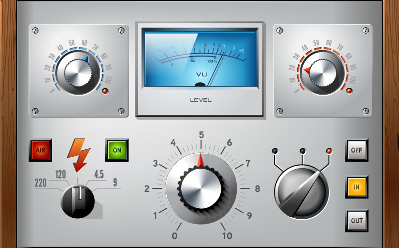 Analog Controls Interface Vector Images (over 1,400)