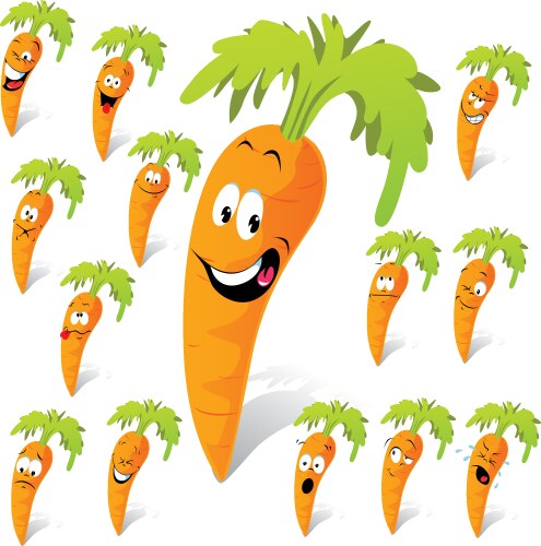 Funny Carrot Vector Images (over 14,000)