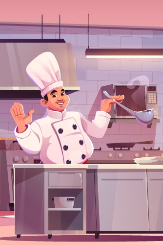 Cartoon Chef Kitchen Vector Images (over 37,000)