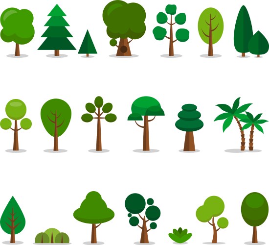 Cartoon Trees Vector Images (over 370,000)
