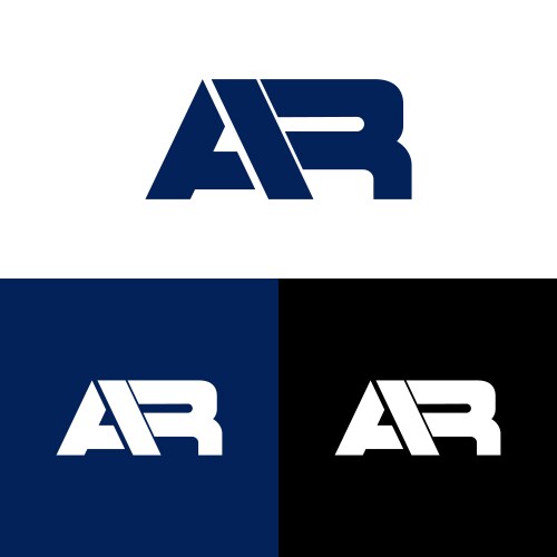 Ar Monogram Logo Vector Images (over 2,600)