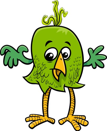 Bird cartoon Royalty Free Vector Image - VectorStock