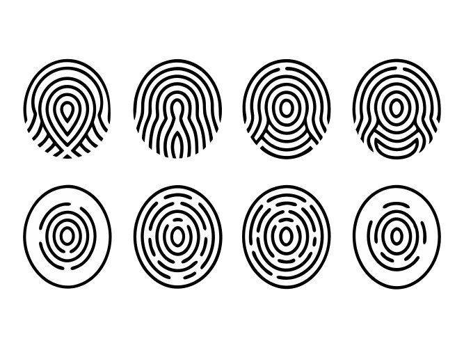 Rocket icon logo different type Royalty Free Vector Image