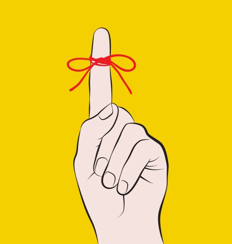 Remember Finger Sign New Ideas Metaphor Pixel Perfect RGB Color Icon