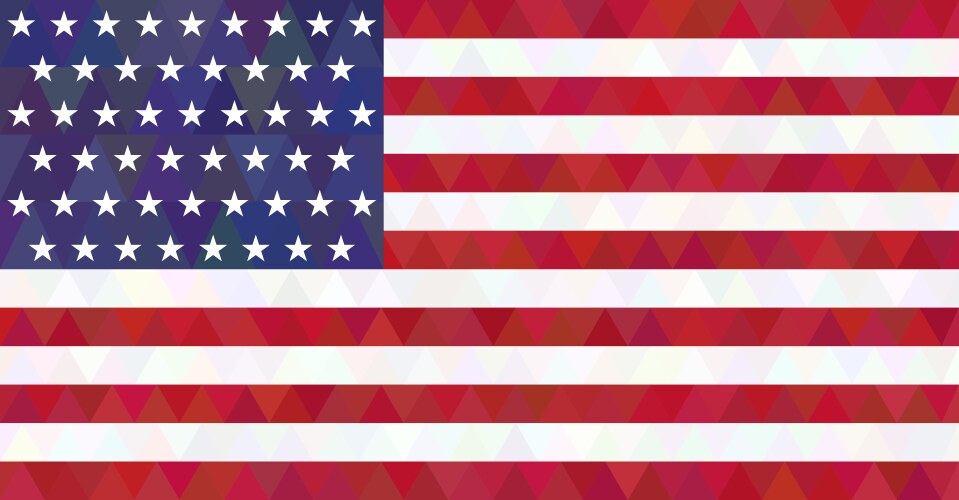 Usa american national flag in disstressed style Vector Image
